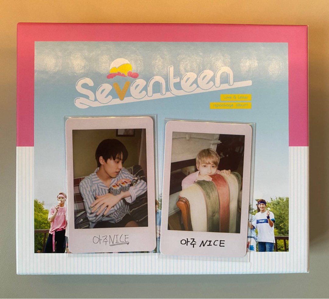 WTT seventeen svt love & letter repackage dino jun pc, Hobbies & Toys ...