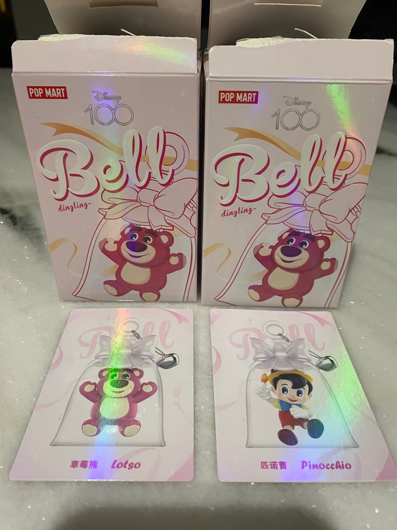 WTS DISNEY 100 BELL SERIES POPMART, Hobbies & Toys, Toys & Games on ...