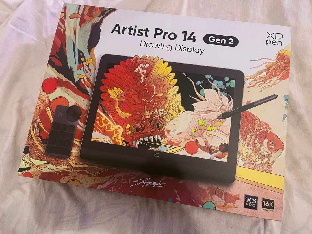 XP PEN Artist Pro 14 Gen 2 (16K), Computers & Tech, Parts & Accessories ...
