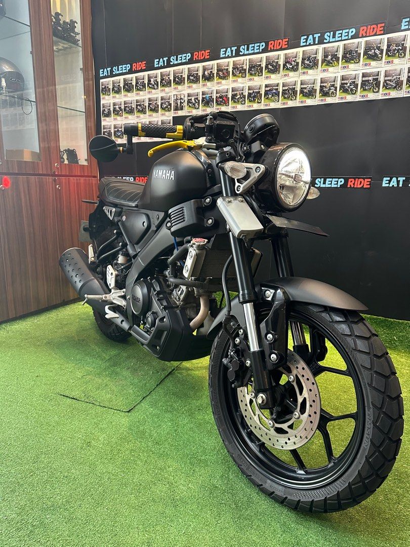 Yamaha XSR155, Motorcycles, Motorcycles for Sale, Class 2B on Carousell