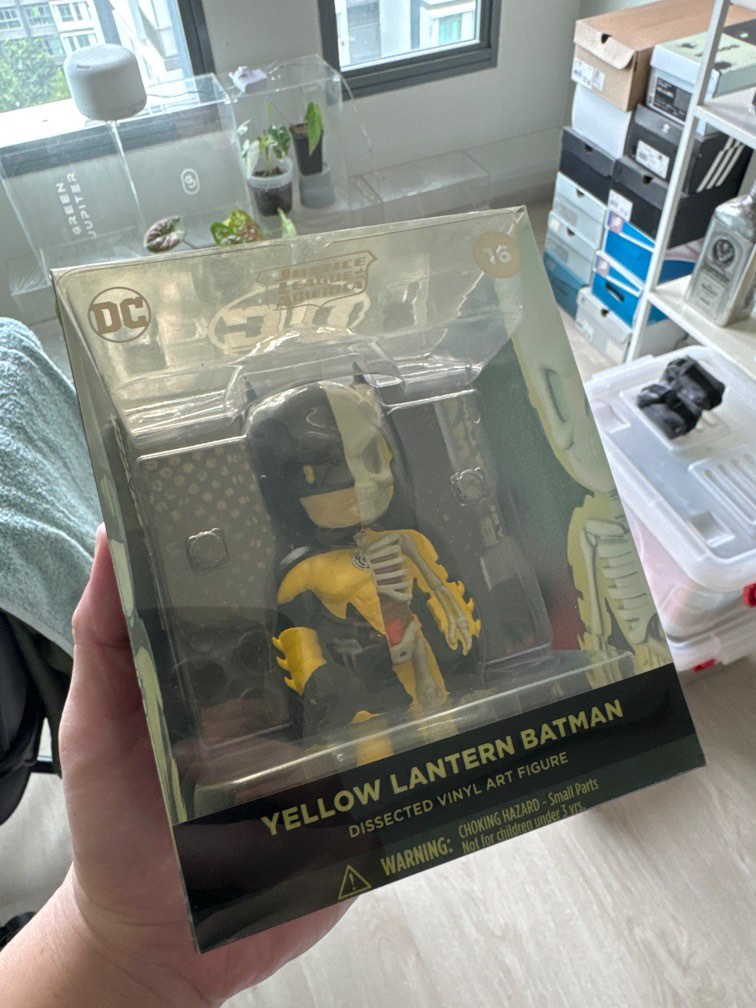 Yellow Lantern Batman Dissected Mighty Jaxx, Hobbies & Toys, Toys ...