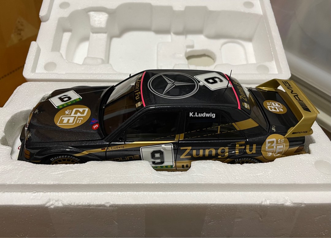 1:18 Autoart Mercedes Benz 190 E 2.5-16 Evo 2 澳門 仁孚 9號車 not 1/18 ...