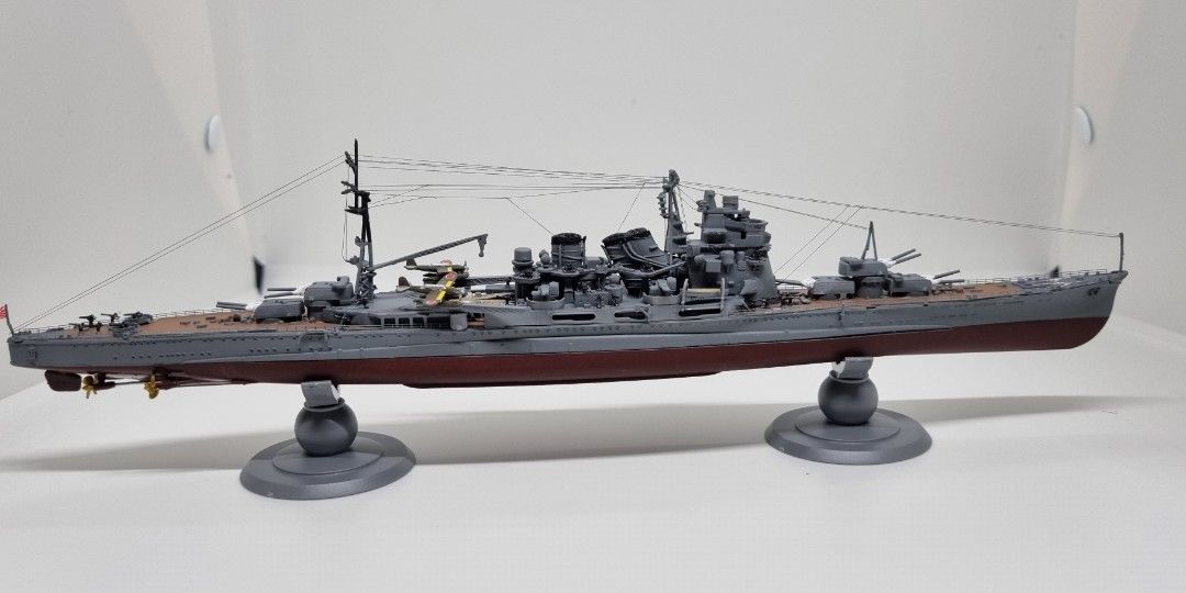 1/700 IJN Atago heavy cruiser, Hobbies & Toys, Toys & Games on Carousell