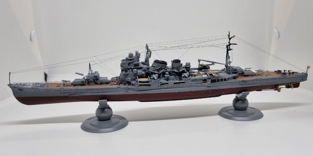 1/700 IJN Atago heavy cruiser, Hobbies & Toys, Toys & Games on Carousell