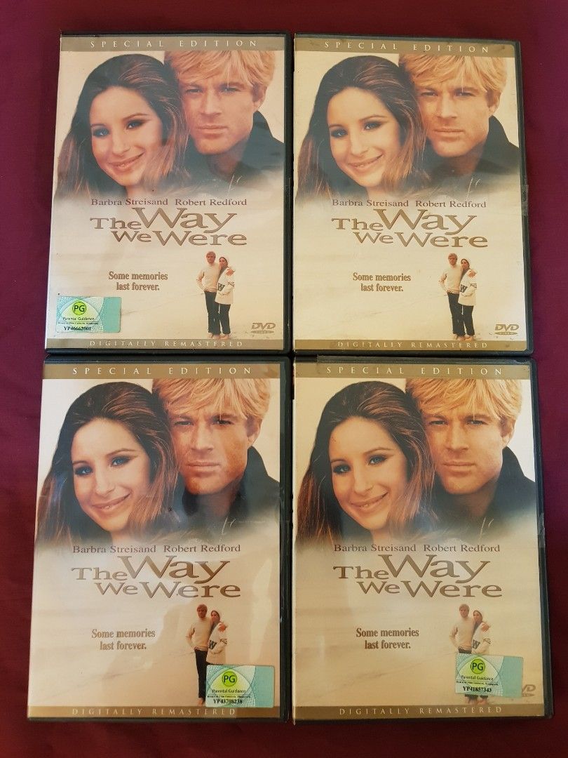 1973 Academy Awards Winner The Way We Were Special Edition USA DVD ...