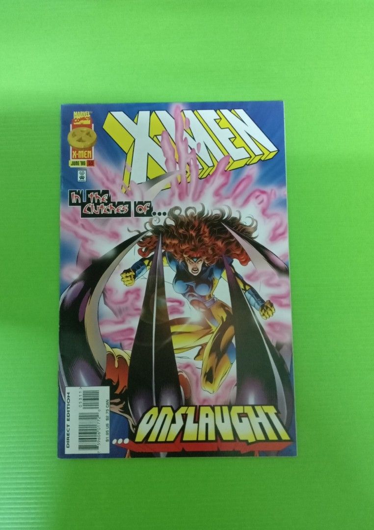1st full app Onslaught ! X-Men #53 ( Andy Kubert - Cover Art ) Marvel ...