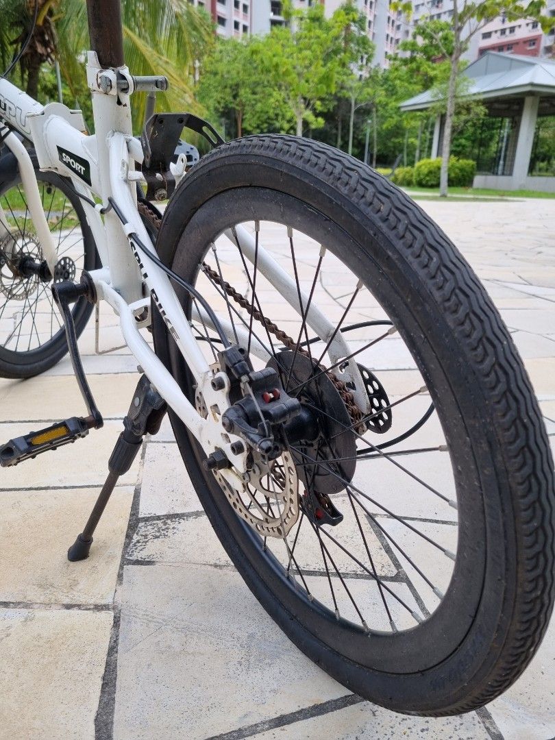 20" wheel Foldable bicycle, Sports Equipment, Bicycles & Parts ...