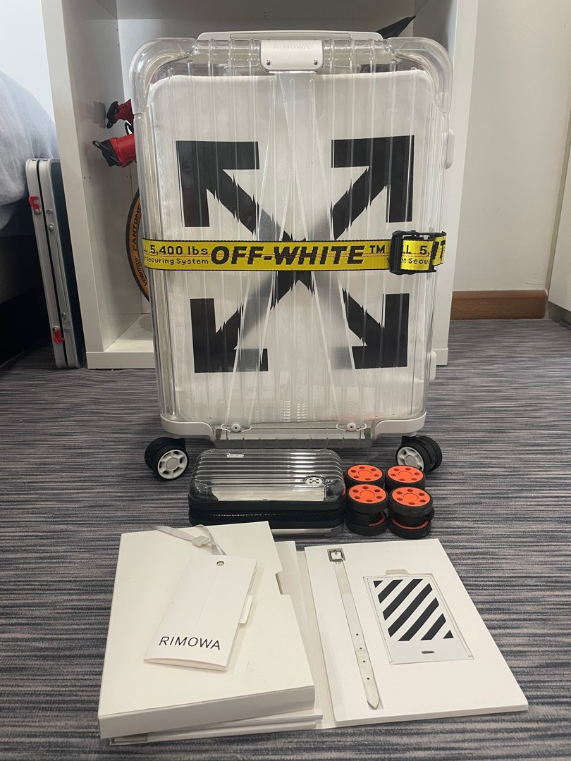 35L Rimowa Off-white Cabin, Luxury, Accessories on Carousell