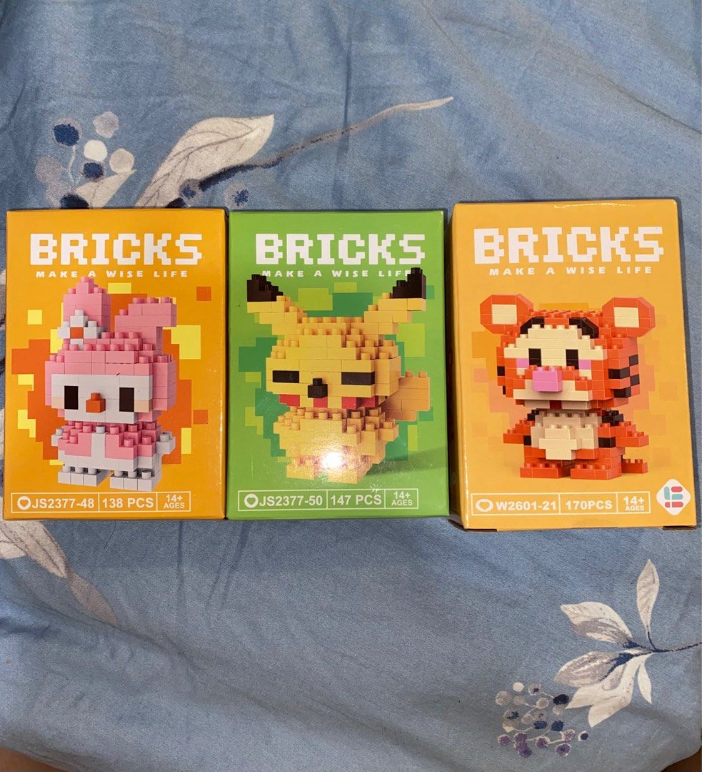 3D Block Bricks Character Toy Lego Inspired, Hobbies & Toys, Toys ...