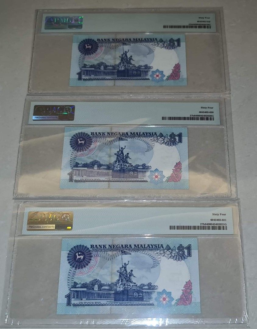 3PcsPMG RM1 old notes, Hobbies & Toys, Memorabilia & Collectibles ...