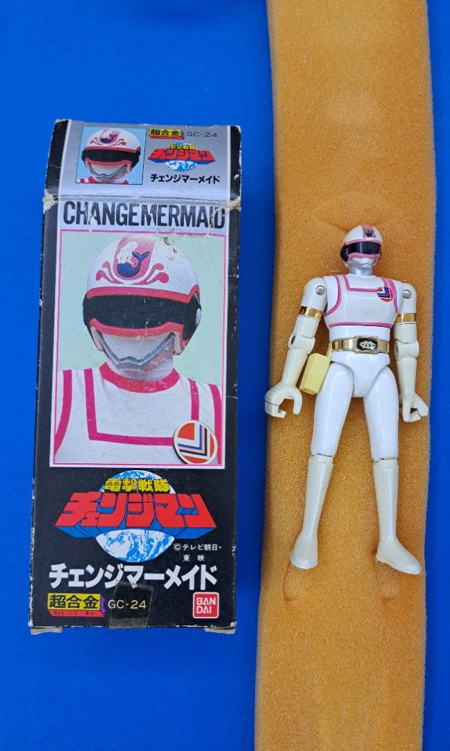 電擊戰隊 超合金 GC-24 Changeman Change Mermaid, 興趣及遊戲, 玩具 & 遊戲類 - Carousell