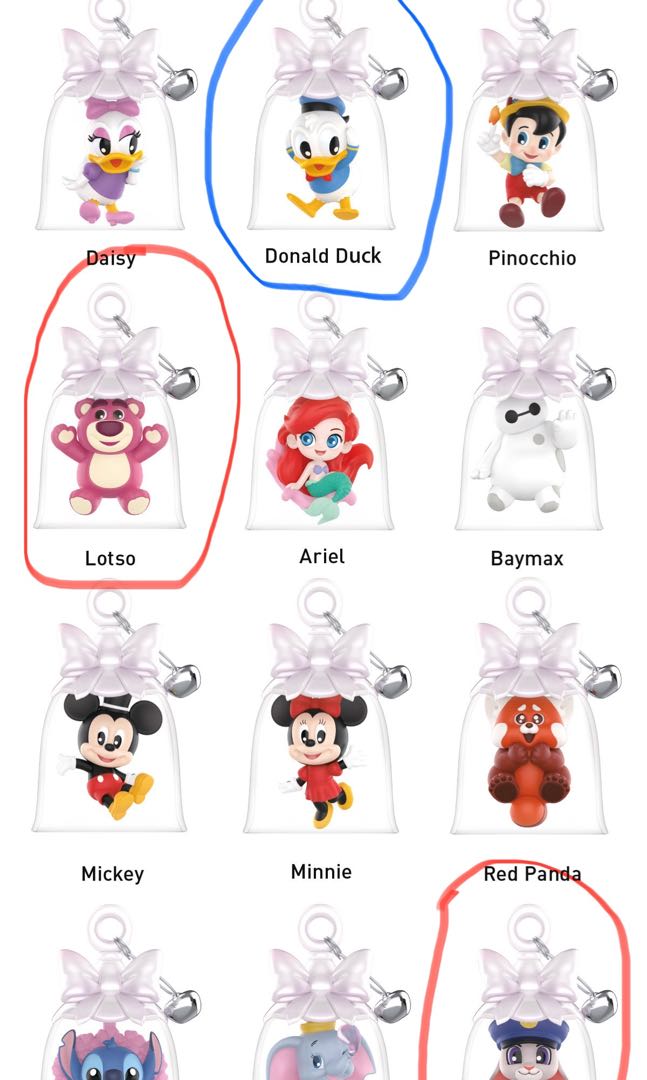 *賣/換* POP-MART Disney 100 週年 盲盒 Bell Dingling 勞蘇Lotso 茱迪Judy 換唐老鴨, 興趣及 ...