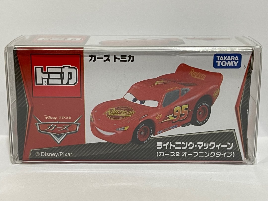 絕版 Takara Tomy Tomica Disney Pixar Cars Lightning McQueen Cars 2 Opening Type 迪士尼 反斗車王 車仔, 興趣及遊戲 ...