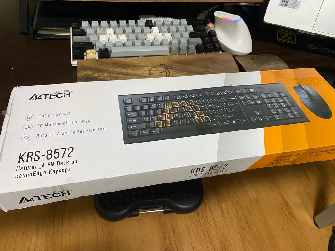 A4 Tech Keyboard and Mouse Set, Computers & Tech, Parts & Accessories, Computer Keyboard on ...