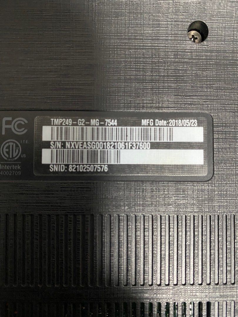 Acer TravelMate P249-G2-MG laptop, Computers & Tech, Laptops ...