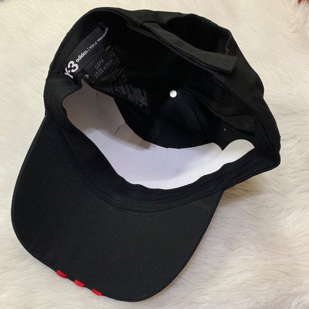 adidas y3 stripes cap, Men's Fashion, Watches & Accessories, Caps ...