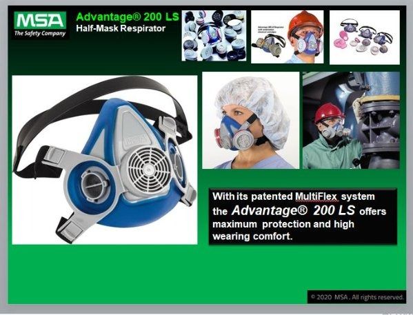ADVANTAGE 200 LS HALF-MASK RESPIRATOR, Commercial & Industrial ...