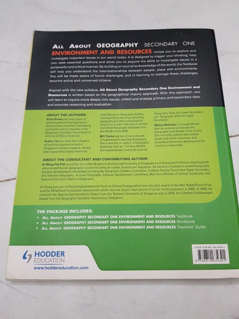 All About Geography Textbook, Hobbies & Toys, Books & Magazines ...