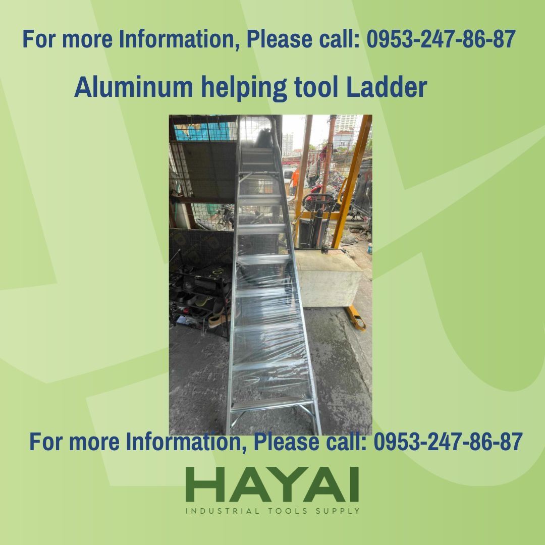 Aluminum helping tool Ladder, Commercial & Industrial, Construction ...