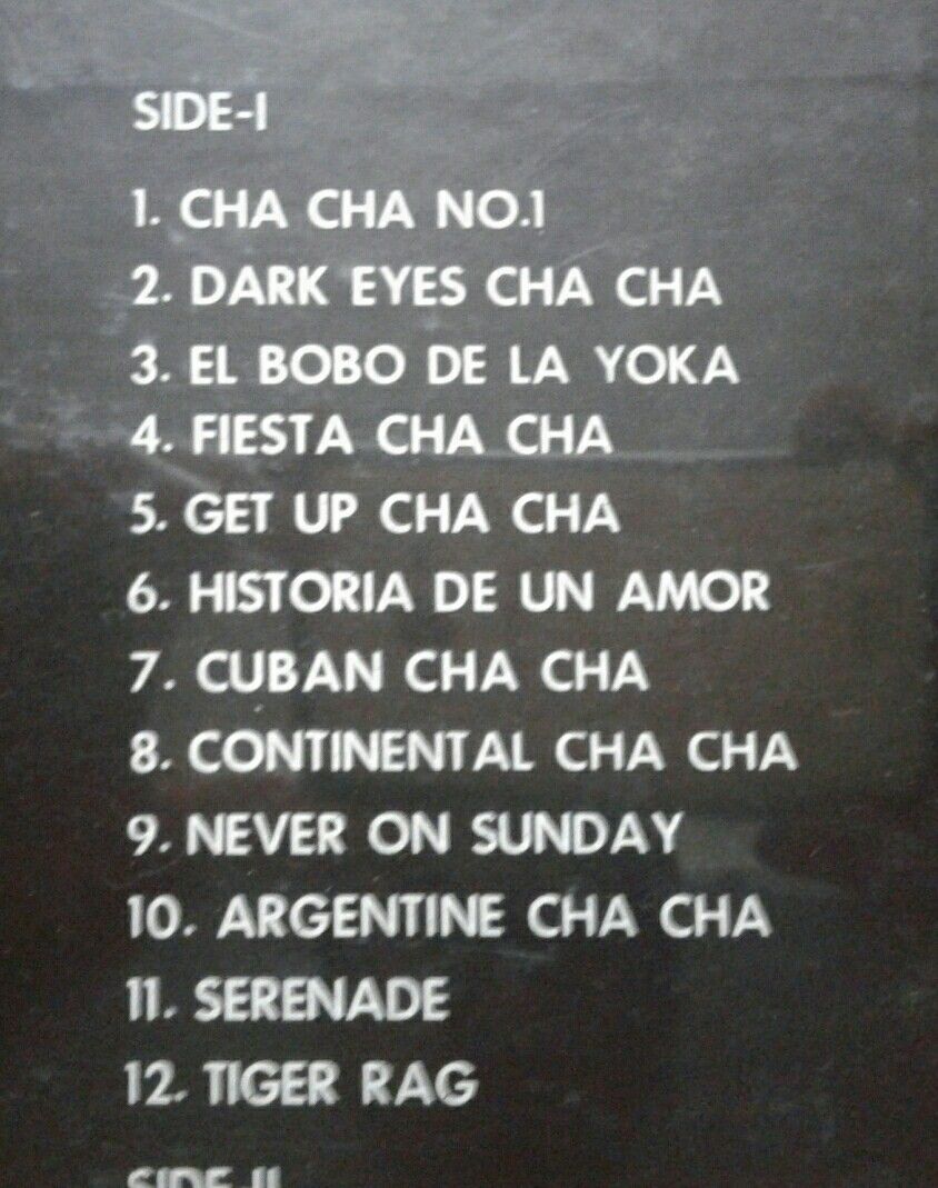 Anastacio Mamaril - Non Stop Cha Cha lp (open), Hobbies & Toys, Music ...
