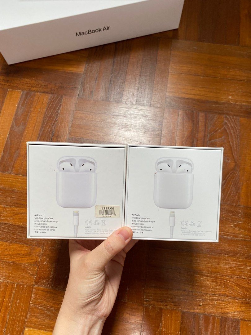 apple airpods gen 1 box, Audio, Earphones on Carousell