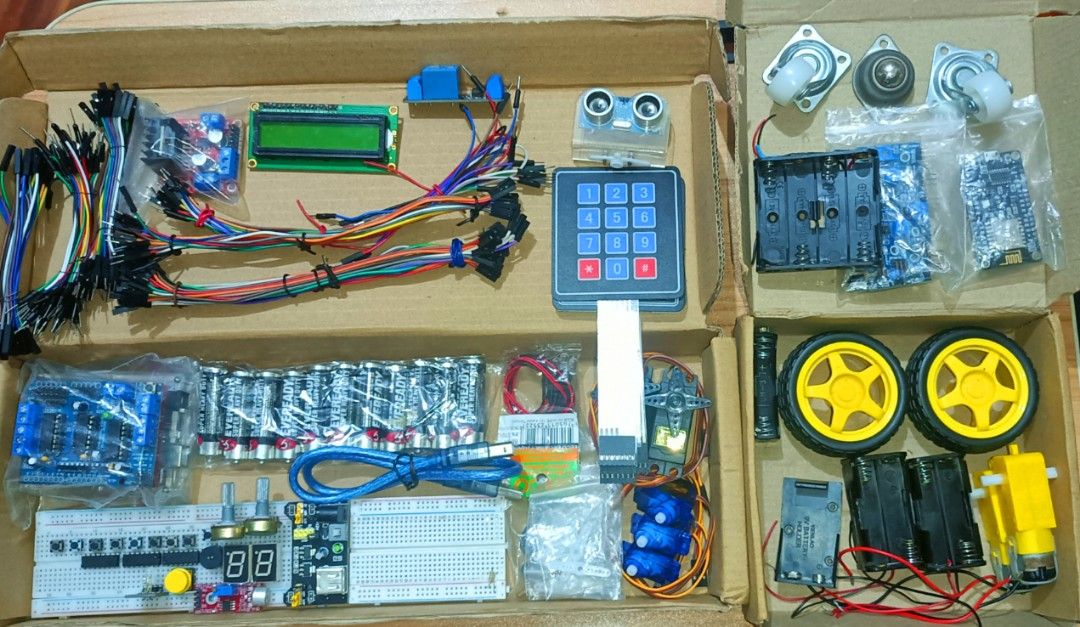 Arduino Uno Parts Full Kit Computers And Tech Parts And Accessories Other Accessories On Carousell