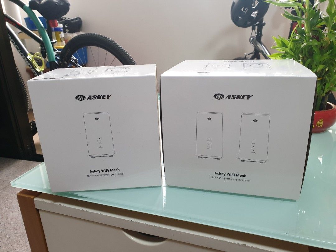 Askey Wifi Mesh Dual + Single Pack, Computers & Tech, Parts ...
