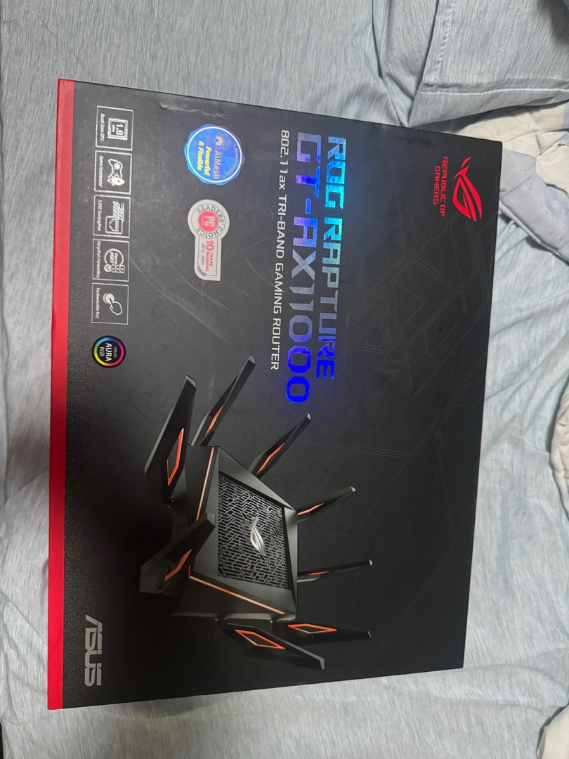 Asus ROG Rapture AX 11000, Computers & Tech, Parts & Accessories ...