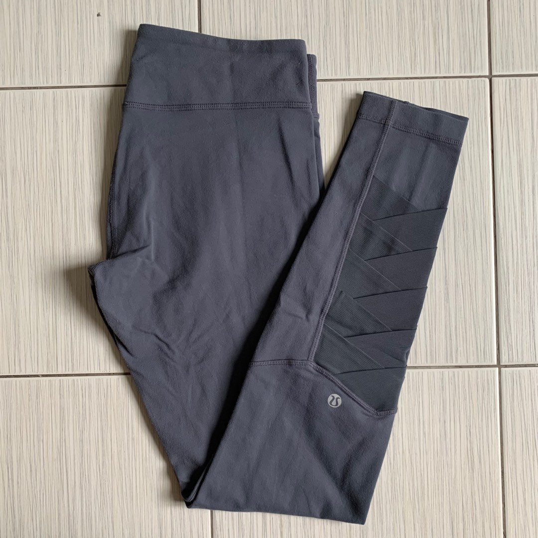 Authentic Lululemon with with mesh details, Women's Fashion, Activewear ...