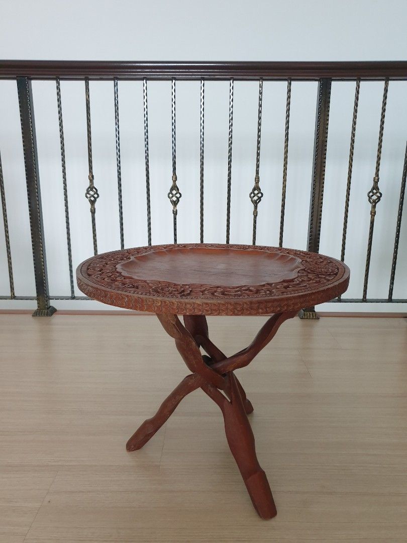 Balinese Side Table, Furniture & Home Living, Furniture, Tables & Sets ...