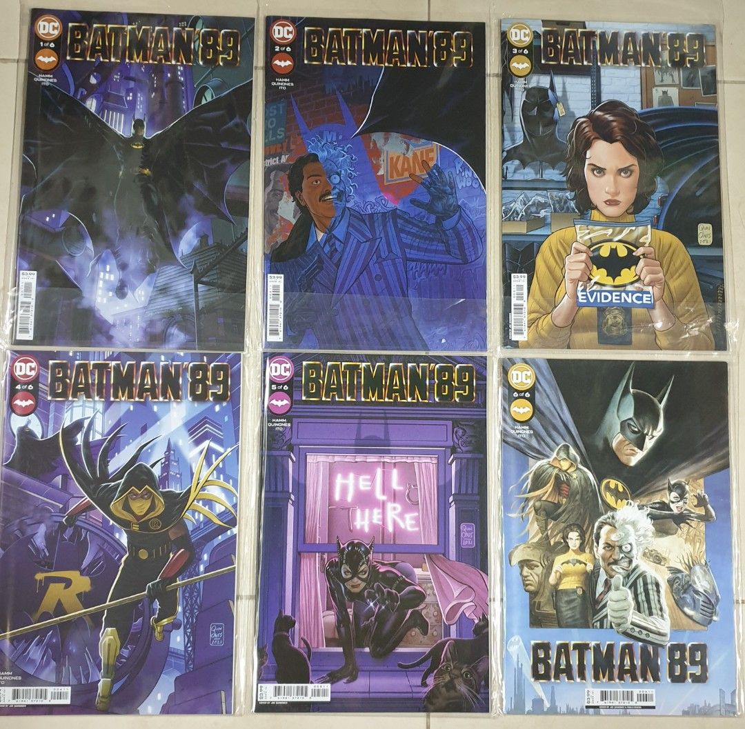 Batman 89 Comics (Issue 1 to 6), Hobbies & Toys, Books & Magazines ...