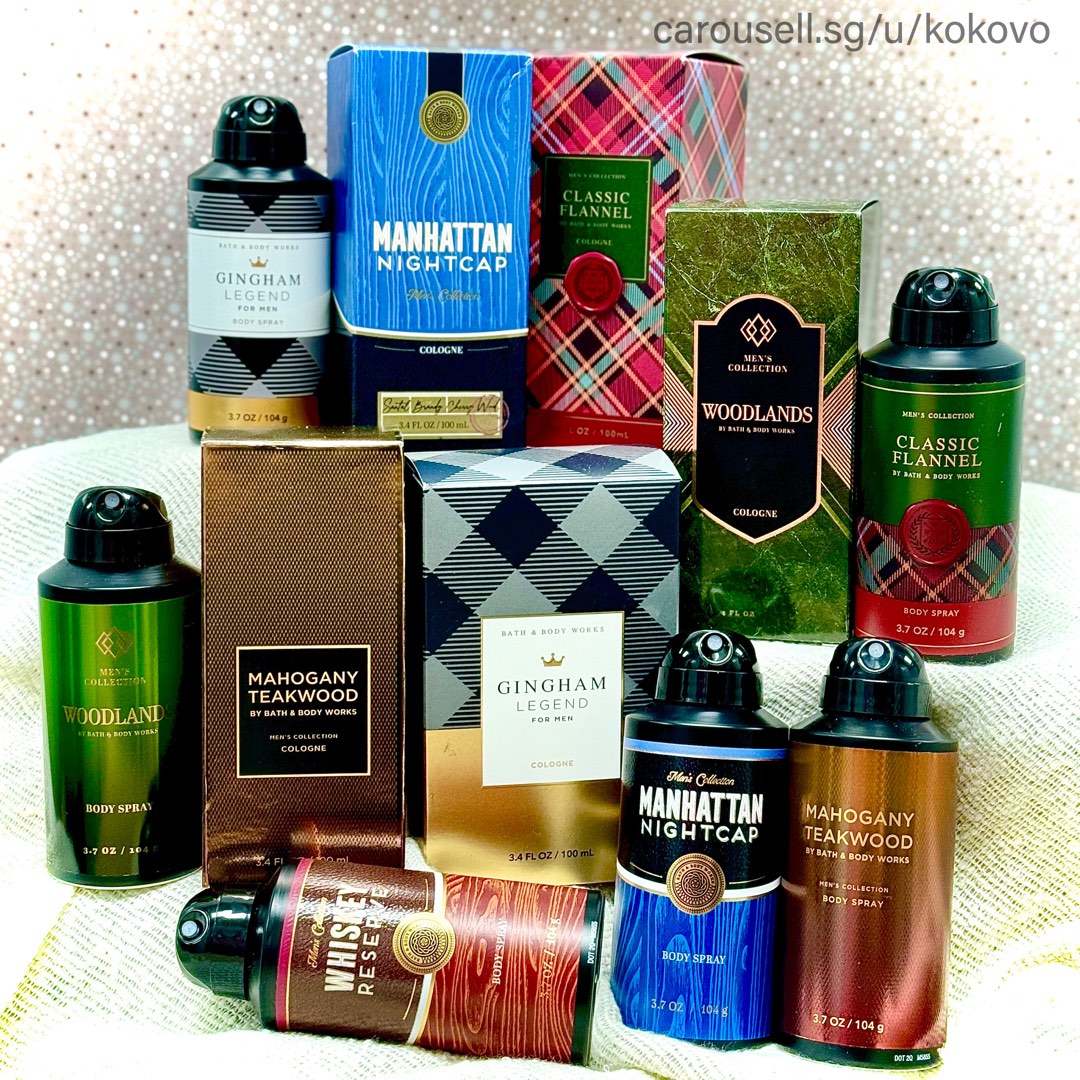 B&BW GINGHAM LEGEND + FALL WINTER MEN Fragrance Collection, Beauty ...