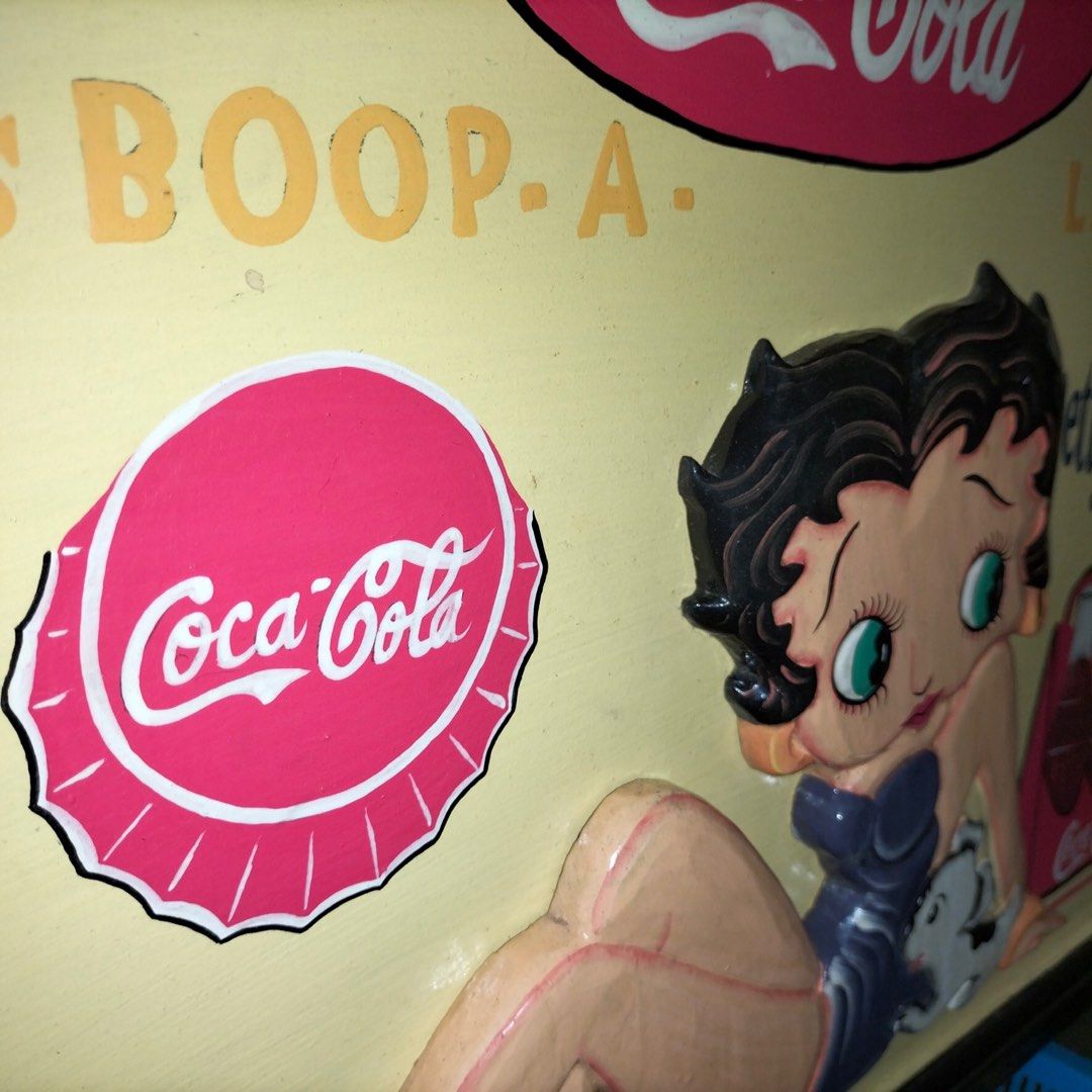 Betty Boop coca cola frame, Hobbies & Toys, Memorabilia & Collectibles ...