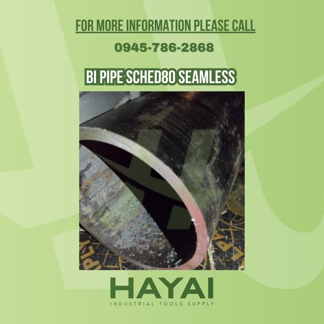 BI Pipe Sched80 Seamless, Commercial & Industrial, Industrial Equipment ...