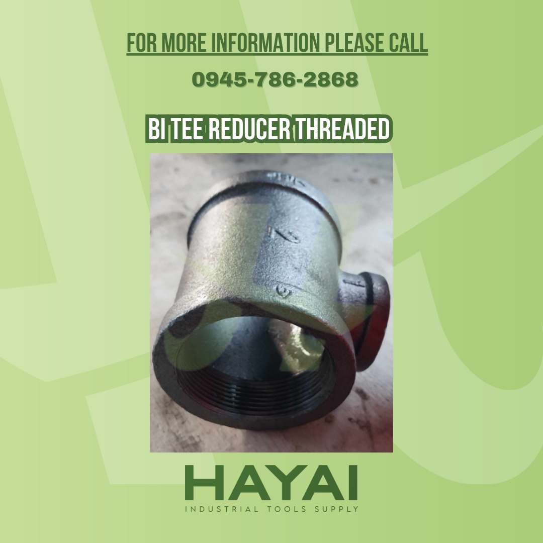 BI Tee Reducer Threaded, Commercial & Industrial, Industrial Equipment ...