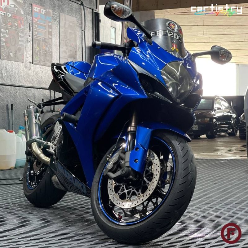 BIKES COATING | BIKES SPRAY PAINTING | GLASURIT | AIKKA | COVER SET ...
