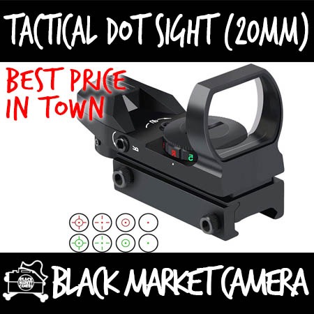 [BMC] Holographic Tactical Reticle Dot Sight 20mm (Mount on top of ...