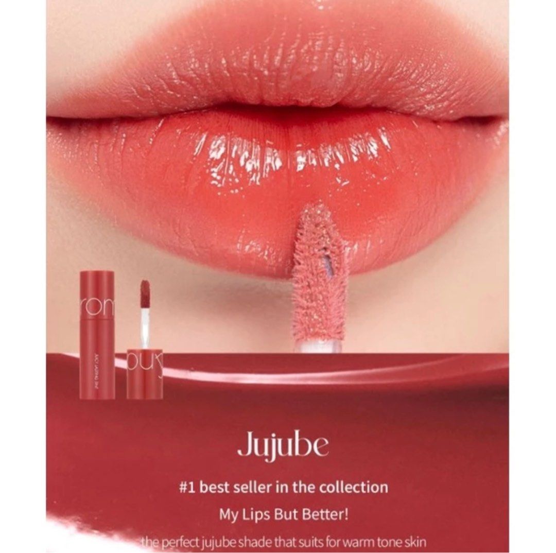 BRAND NEW ROMAND MINI SMALL LIP TINT JUJUBE ROM&ND, Beauty & Personal ...