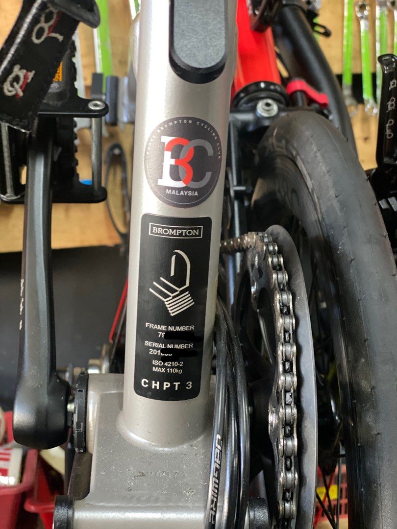 Brompton Limited Edition CHPT3 v3 upgraded, Sports Equipment, Bicycles ...