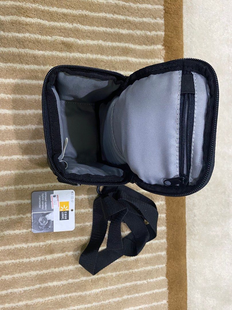 CASE LOGIC COMPACT SYSTEM/HYBRID CAMERA CASE TBC404 - BLACK ...