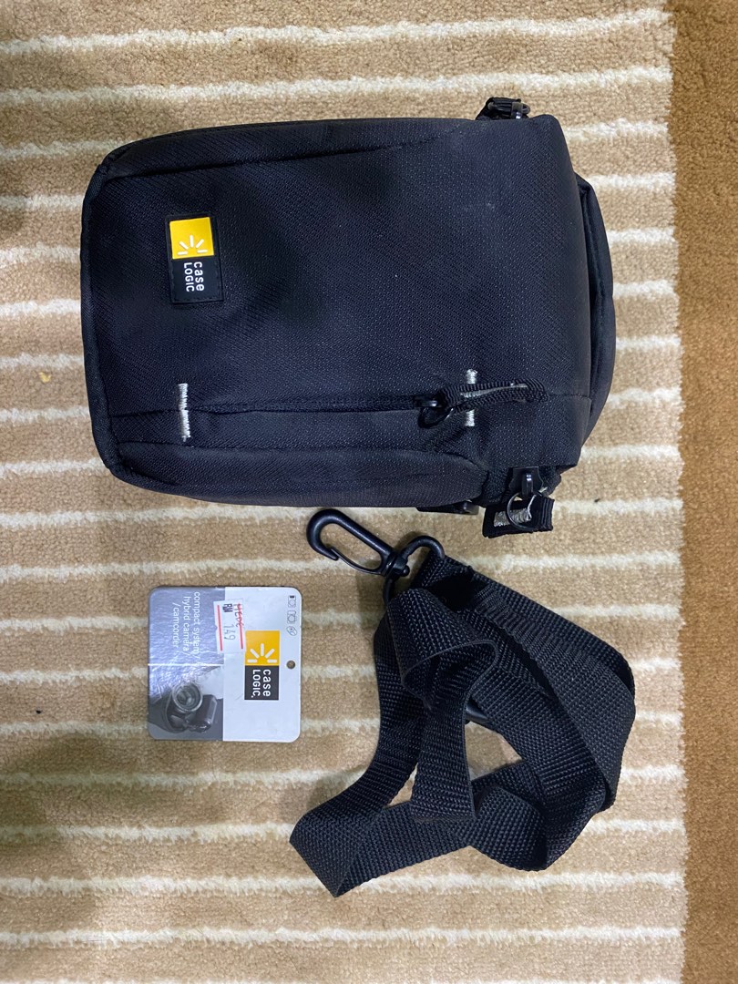 CASE LOGIC COMPACT SYSTEM/HYBRID CAMERA CASE TBC404 - BLACK ...