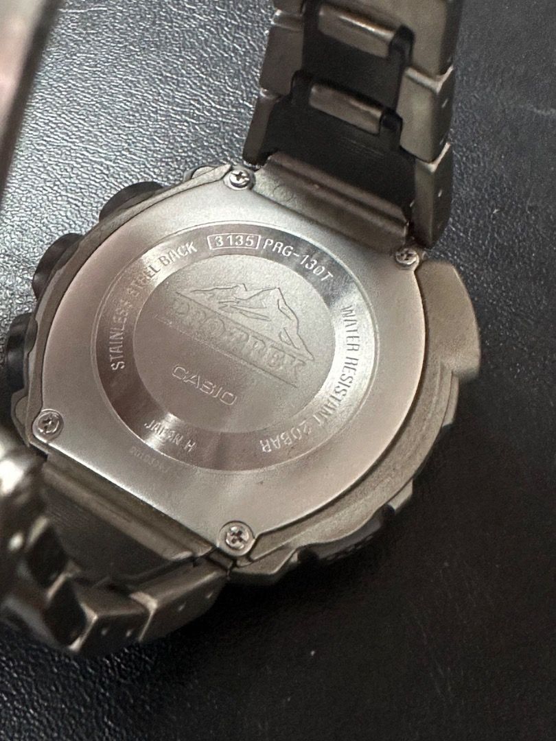 Casio Protrek PRG-130T, Men's Fashion, Watches & Accessories, Watches ...