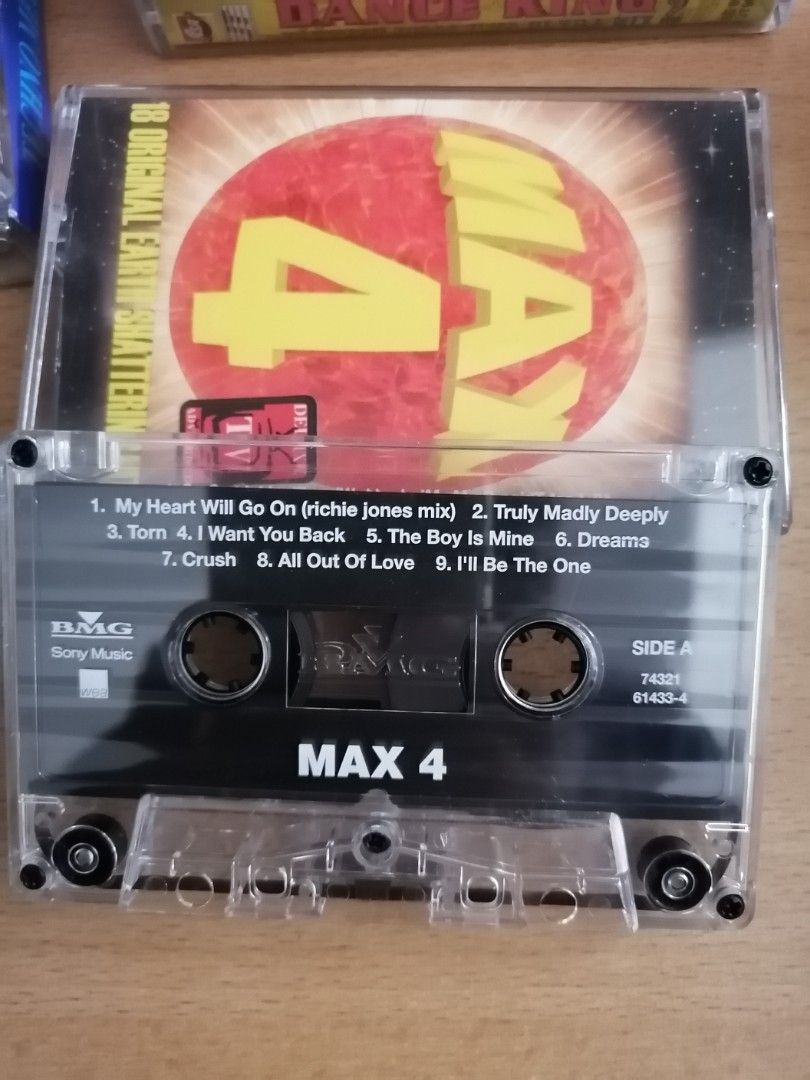 (Cassette) Max 4, Hobbies & Toys, Music & Media, CDs & DVDs on Carousell