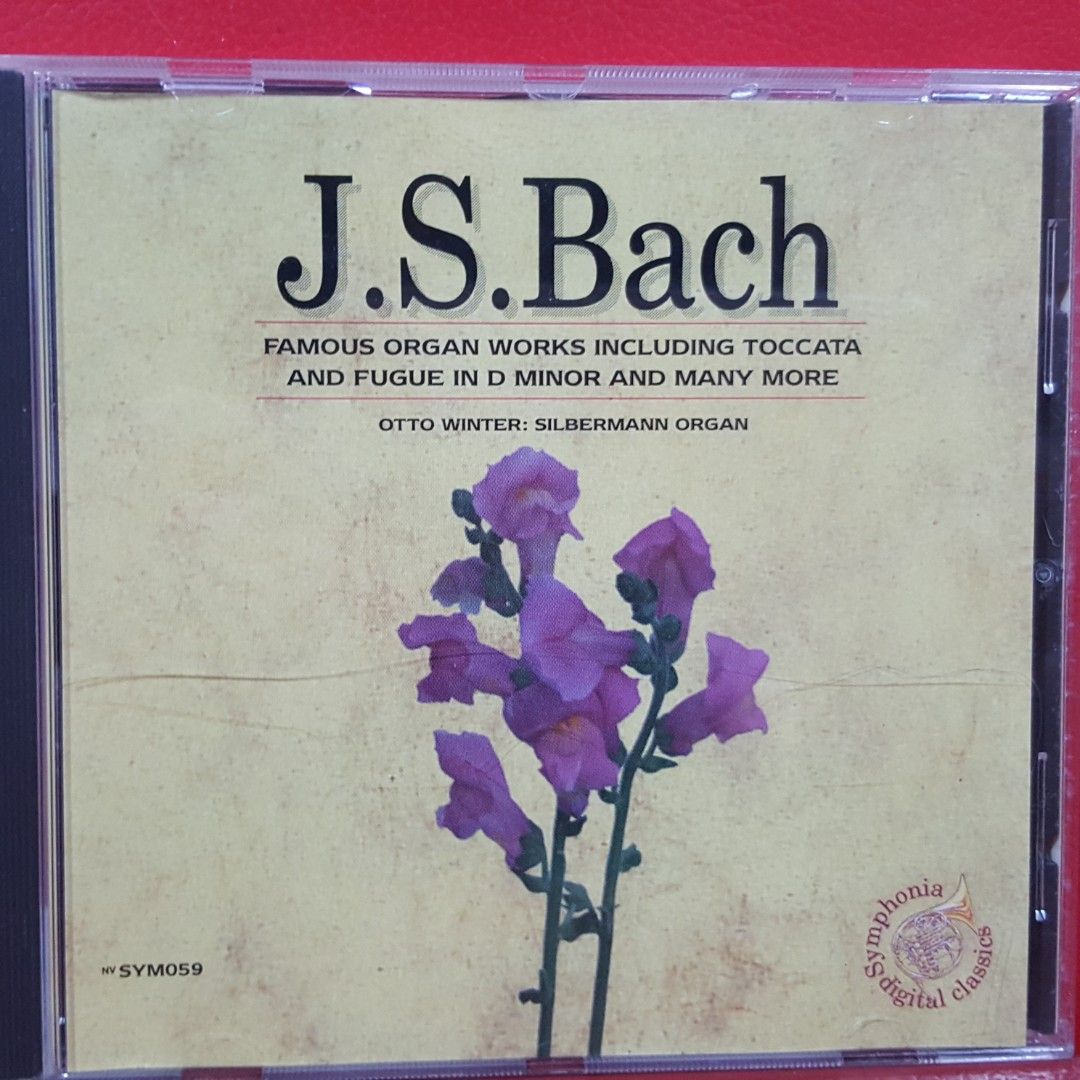 Cd>J.S.Bach :Famous Organ Works Vol:1, Hobbies & Toys, Music & Media ...