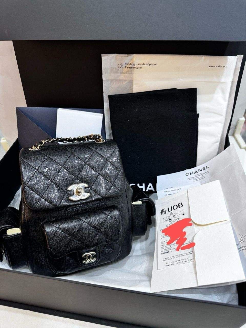 Chanel 23k Duma Backpack (mini), Luxury, Bags & Wallets on Carousell