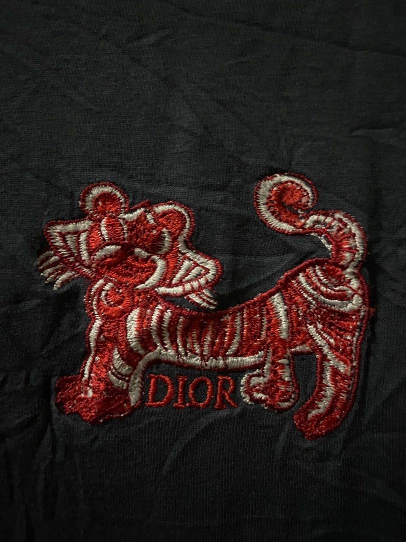 Christian Dior Tiger design, Women's Fashion, Tops, Shirts on Carousell
