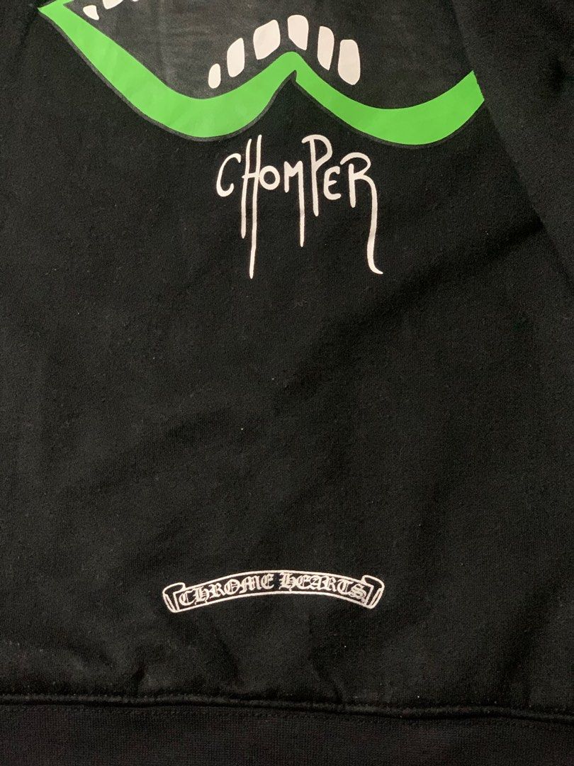 Chrome Hearts x Chompers Hoodie, Men's Fashion, Coats, Jackets and ...