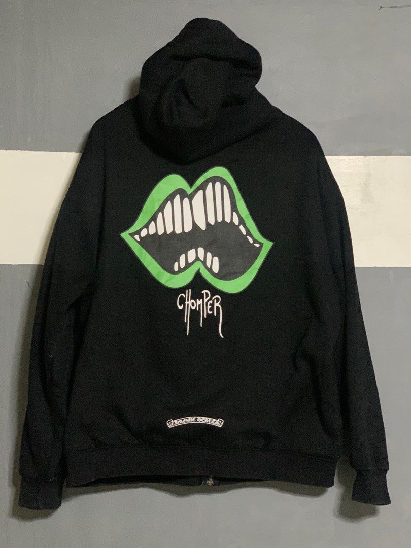 Chrome Hearts x Chompers Hoodie, Men's Fashion, Coats, Jackets and ...