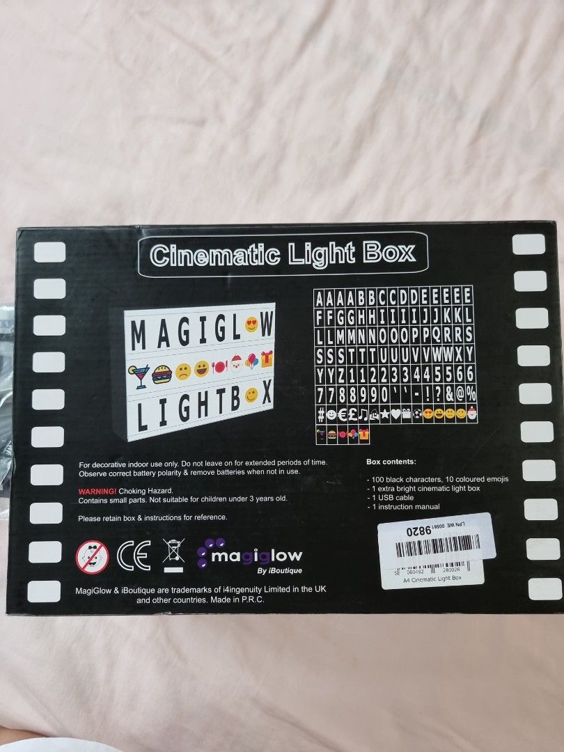 Cinematic light box, Hobbies & Toys, Stationery & Craft, Craft Supplies ...