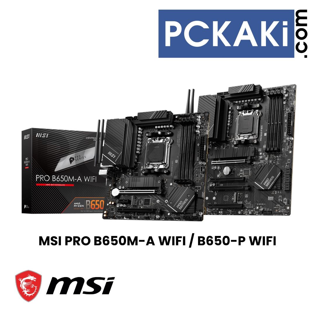 [CPU+MB BUNDLE] MSI PRO B650M-A WIFI / B650-S WIFI DDR5 AMD RYZEN 7500F ...